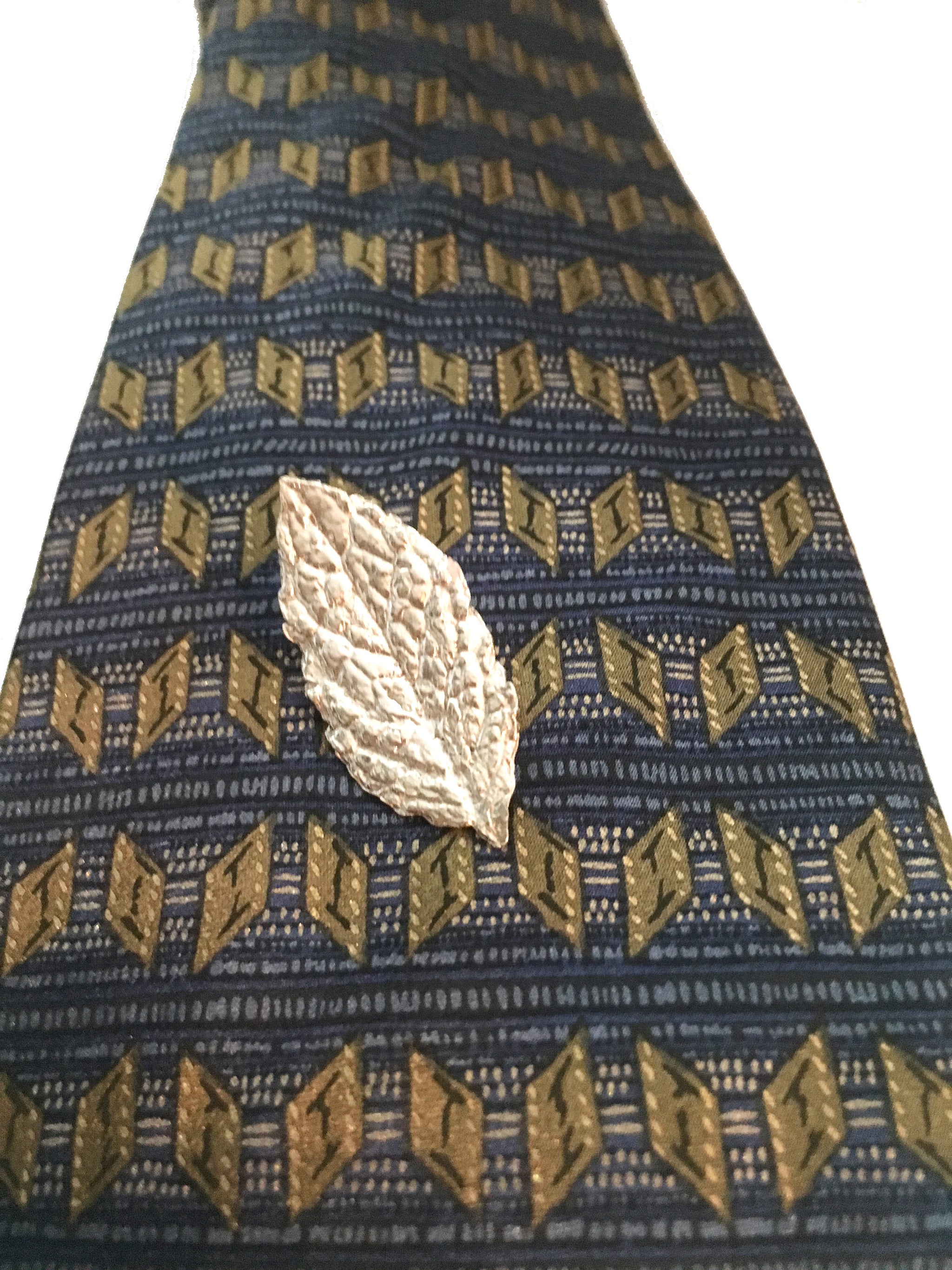 Real Mint Leaf Pin in Sterling Silver – ChefJewelry